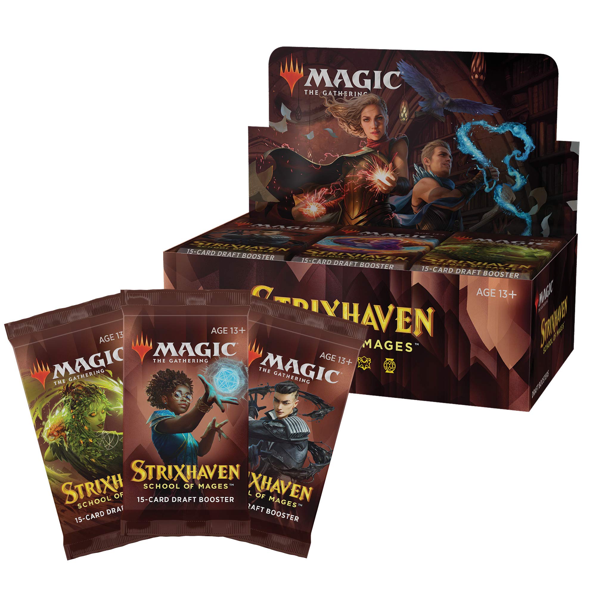 36-Pack Magic The Gathering Strixhaven Draft Booster Box (540 Cards) $83.20