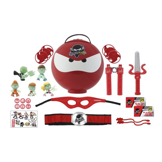 26-Piece Ninja Kidz TV Mystery Giant Ball Toys & Games Action Figure ...