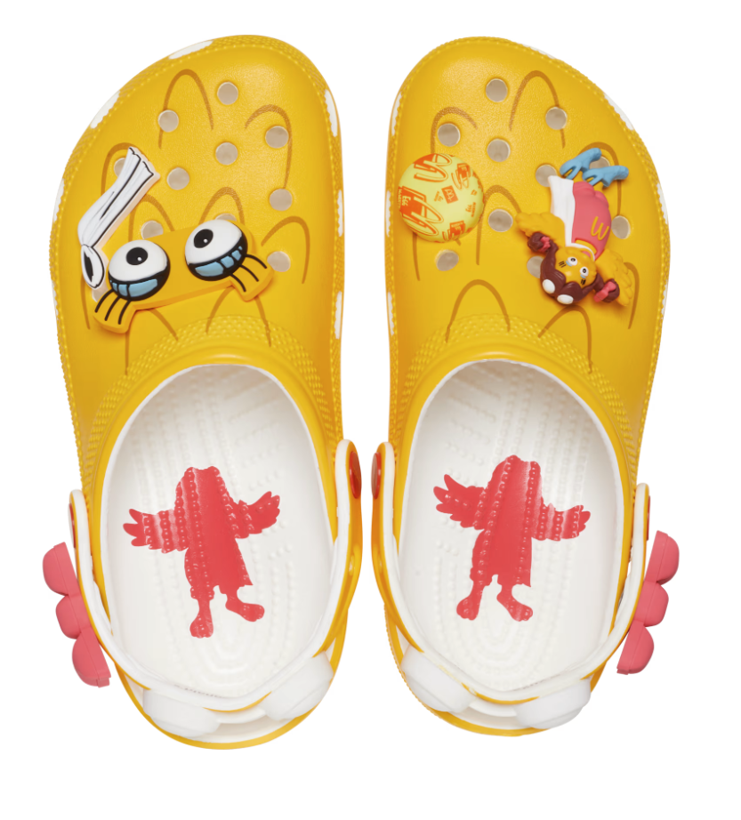 McDonald s X Crocs Classic Clog Birdie And Hamburglar 2 For 50 25