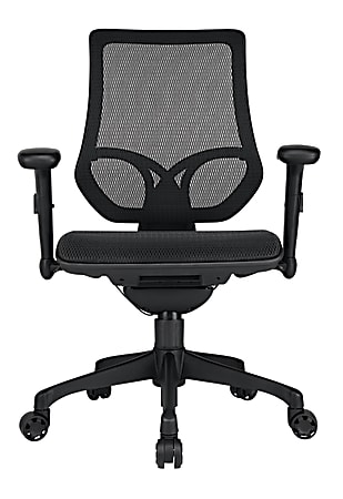 WorkPro 1000 Series Ergonomic Mesh Mid-Back Chair (Black)