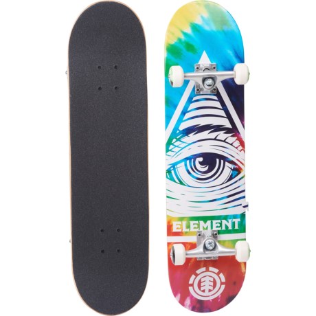 Element Eye Trippin’ Rainbows Complete Skateboard - 8” $29.95