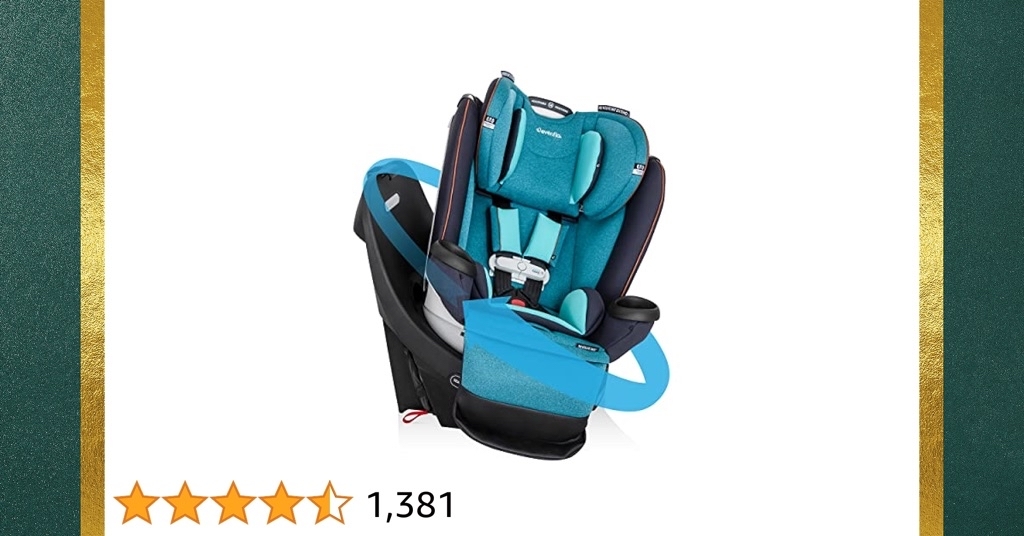Evenflo Gold Revolve360 Extend All-in-One Rotational Car Seat with ...