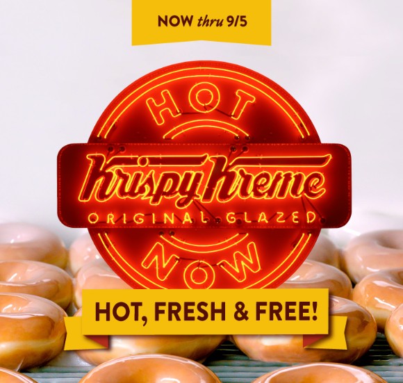 Krispy Kreme: Hot Light Hours: Original Glazed Doughnut
