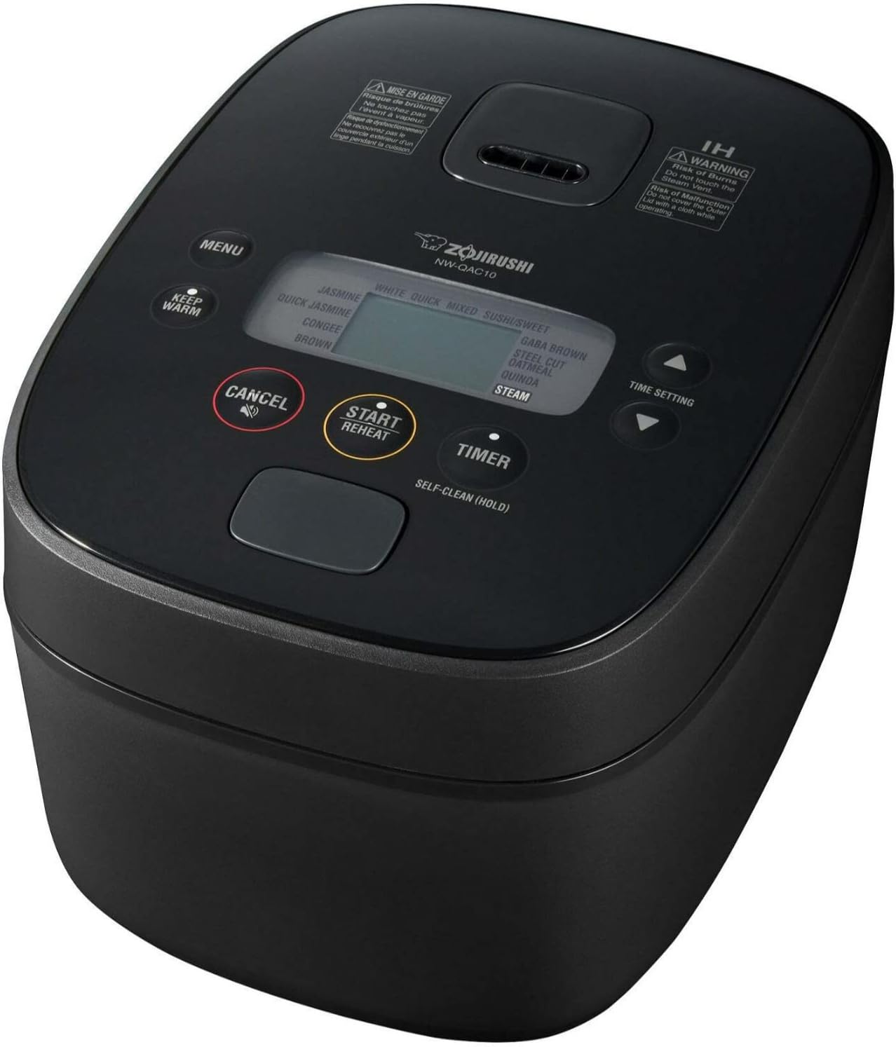 Zojirushi Induction Rice Cooker & Warmer (Black/Japan): 10-Cup $302 or ...