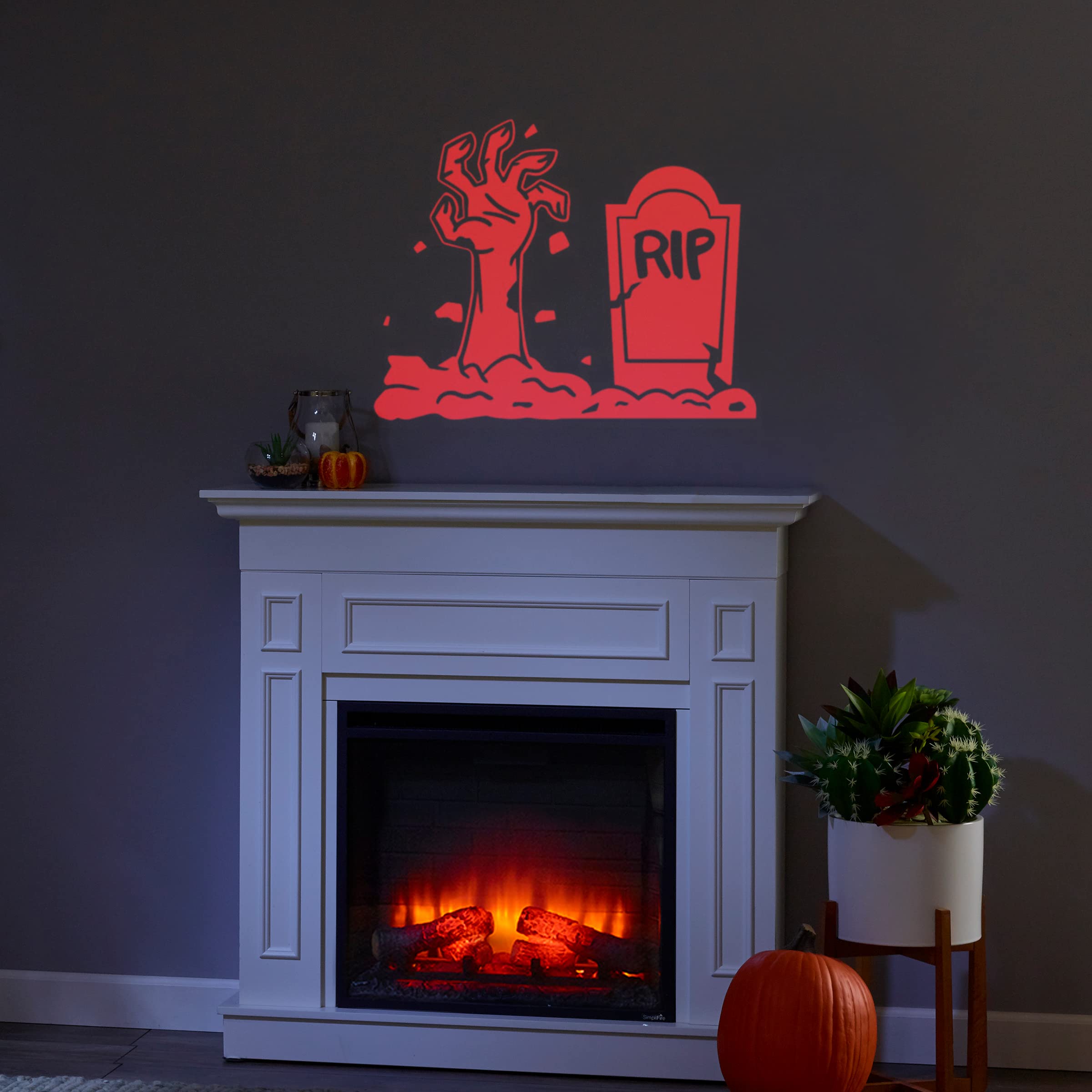 PHILIPS LED Halloween Decoration Red LED Color Zombie Hand Projector ...