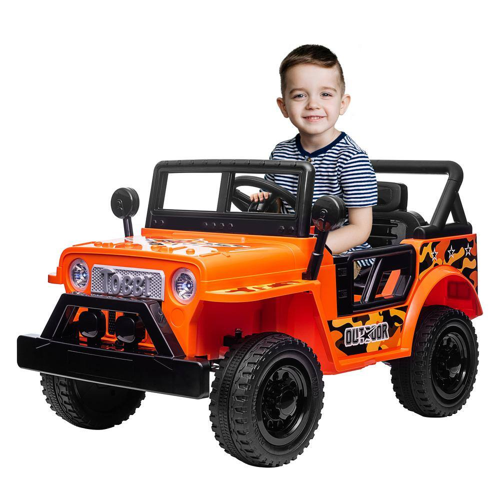 TOBBI 12-Volt Kids Ride on Car Children's Battery Powered Electric ...