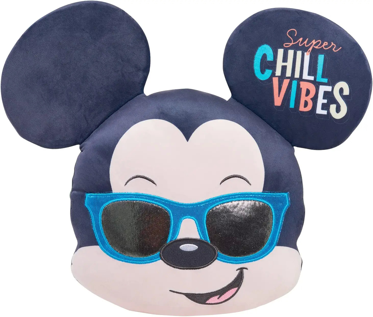 Disney Street Beach Character Head Plush Toy: (13" Mickey) $5.84, (13.5 ...