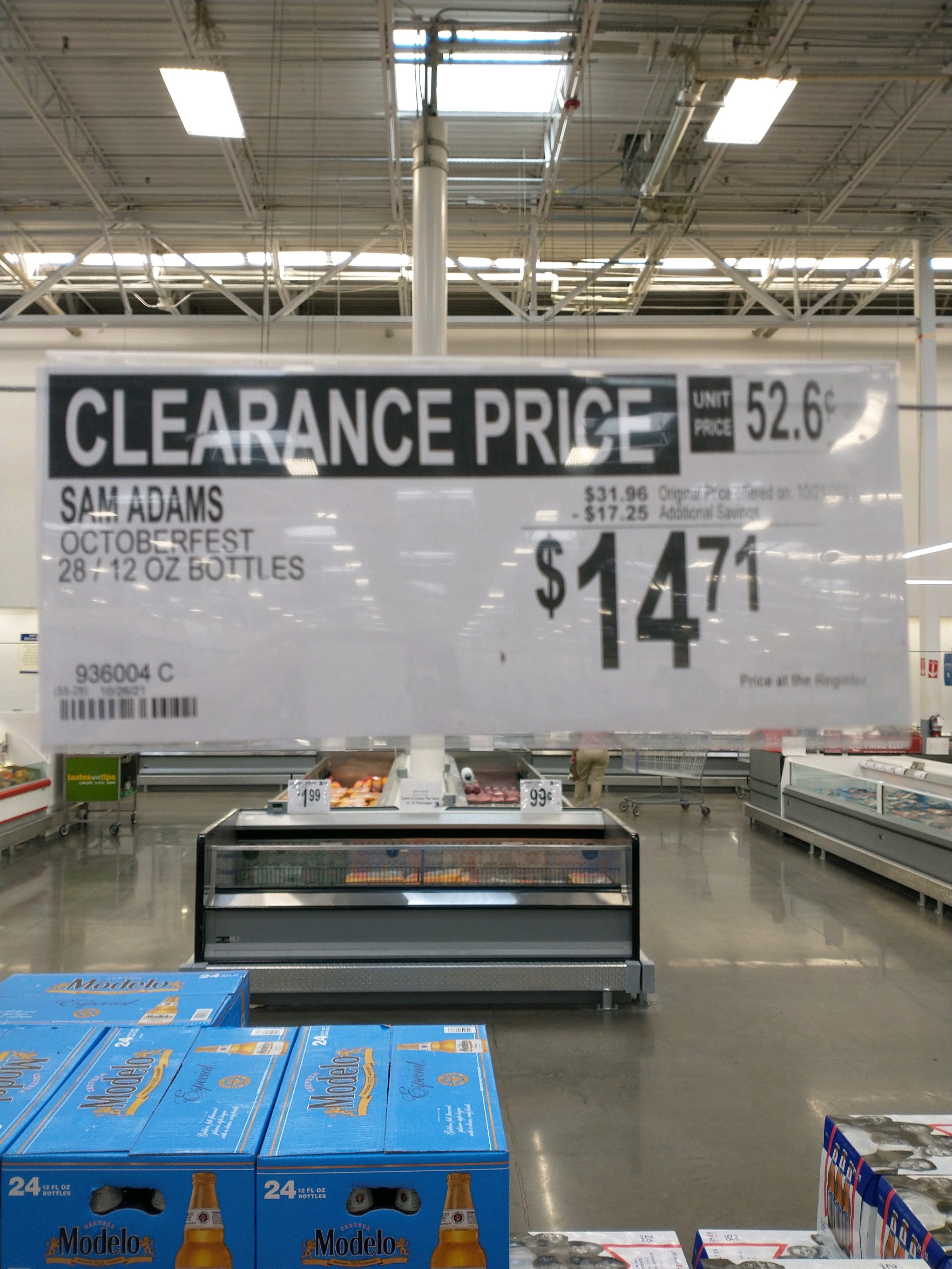 Sam Adams Octoberfest 28 pack at Sam's club $14.74 YMMV