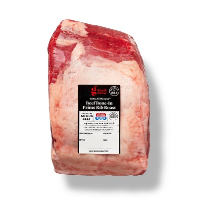 USDA Choice Beef Bone-in Rib Roast 50% off with coupon - Target - YMMV