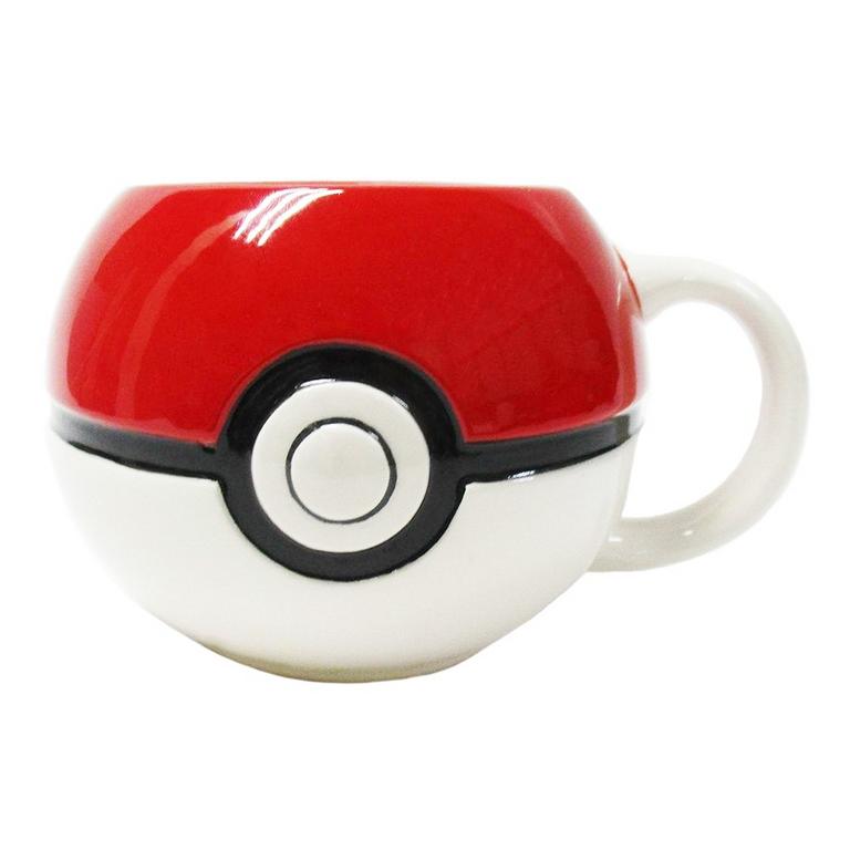 Pokemon Poke Ball Sculpted Mug