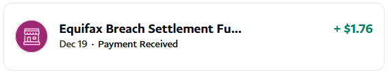 PSA Equifax Data Breach Settlement Payment