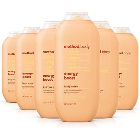 Amazon: 6 Pack Method Body Wash, Energy Boost, 18 oz $30.63 + FS w/ Prime