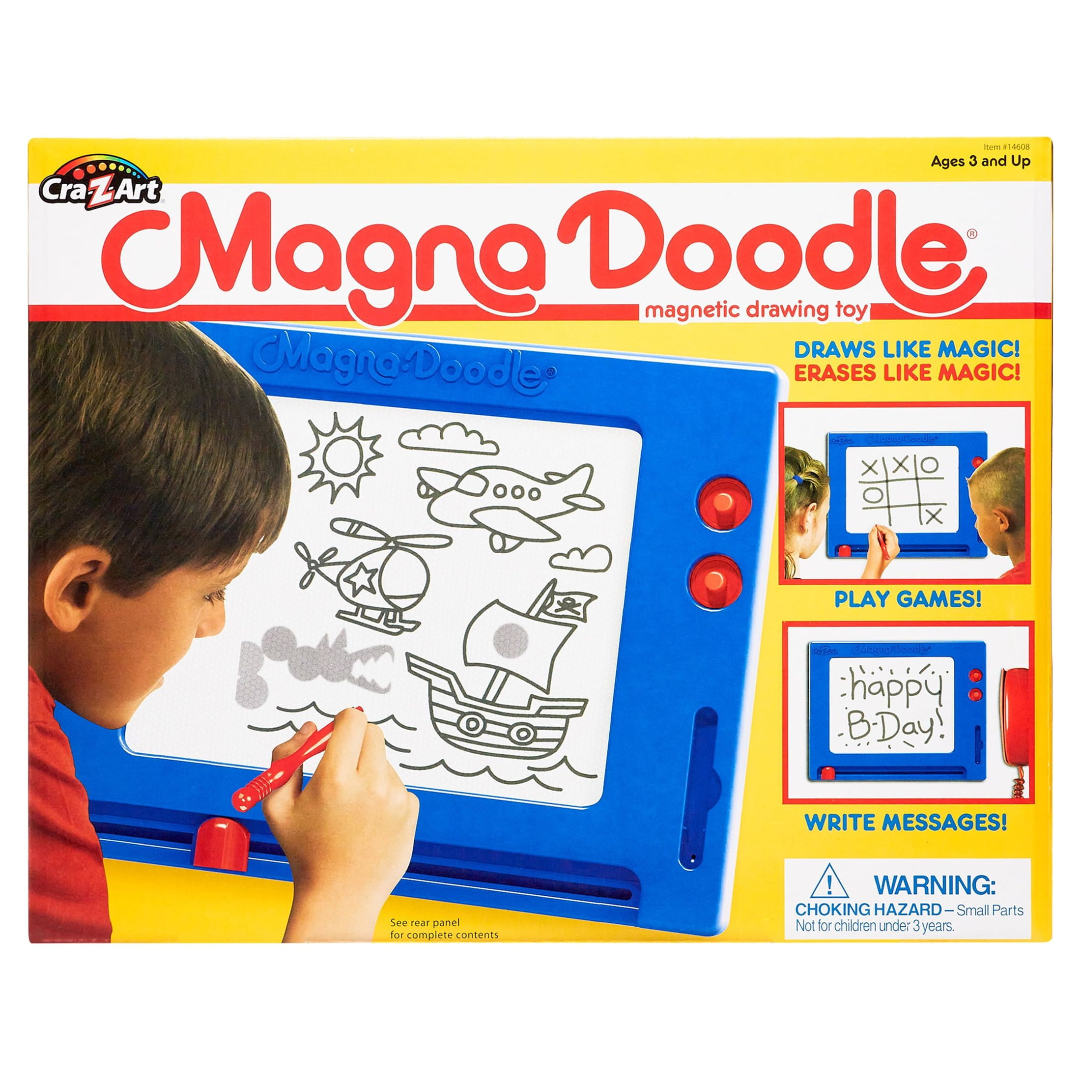 Cra-Z-Art Retro Magna Doodle Magnetic Drawing Board Toy $7.50 + Free ...