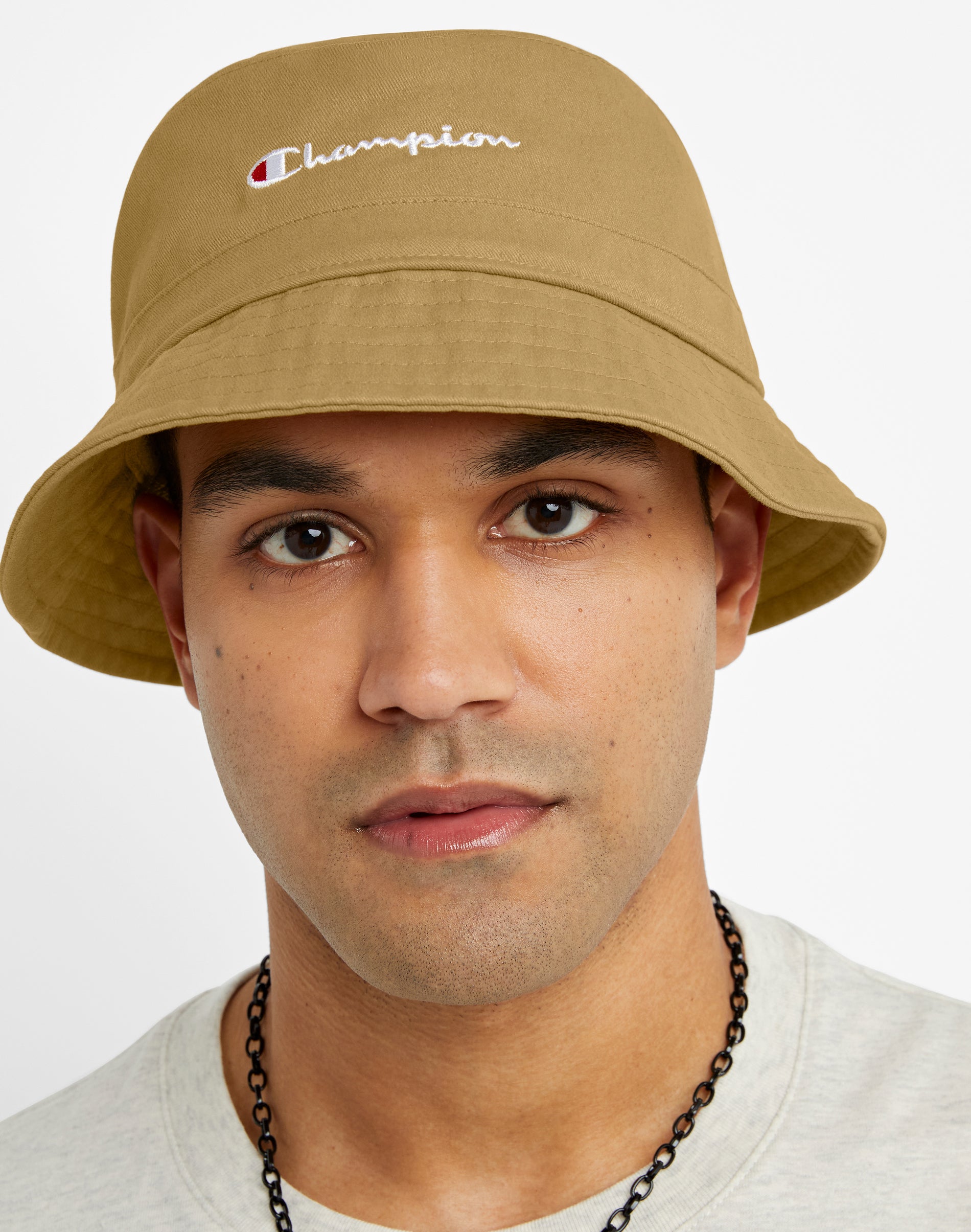 Champion Men s Or Women s Script Garment Washed Bucket Hat Sandrock S