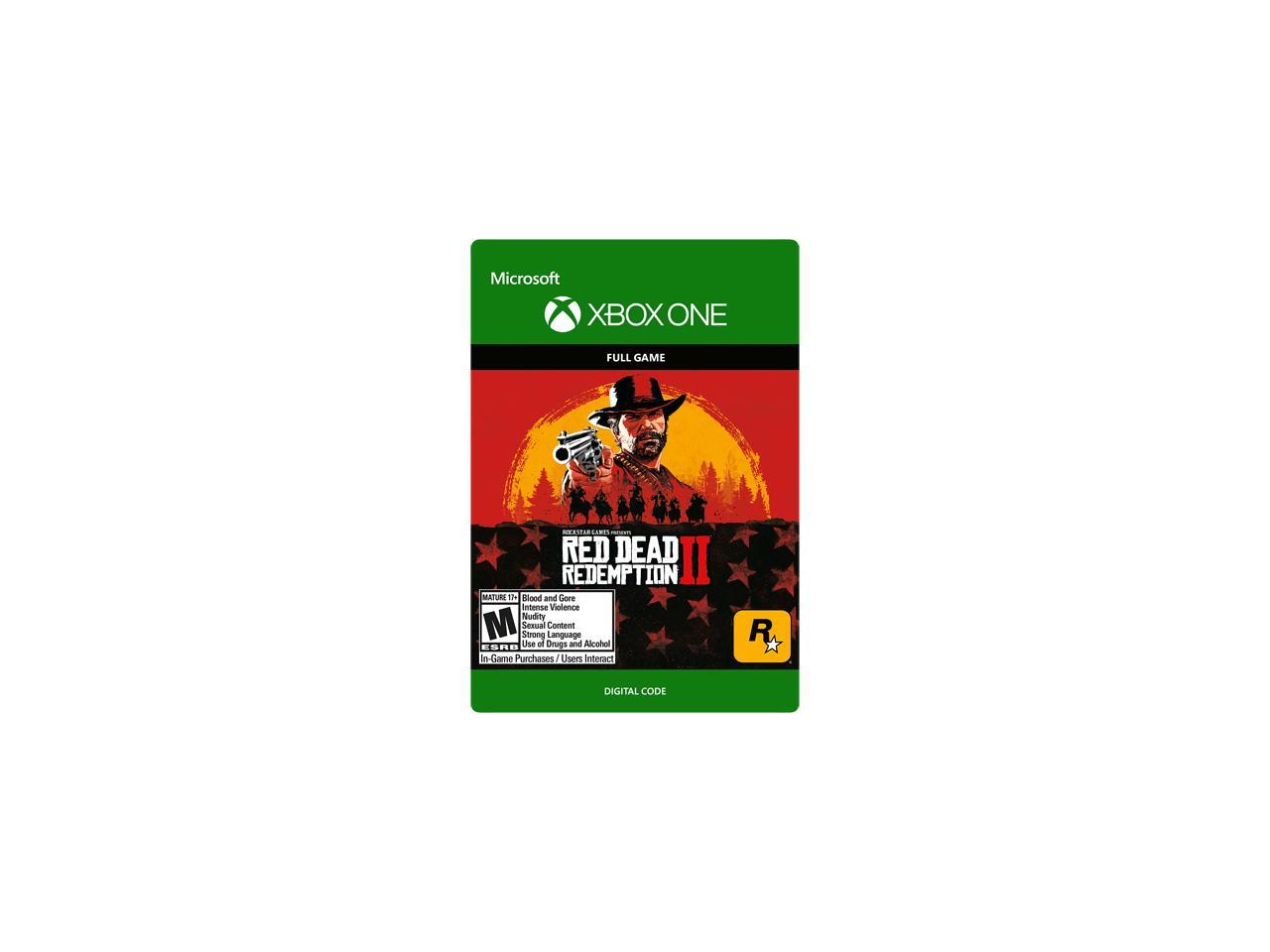 Red Dead Redemption 2 Xbox One [Digital Code] @Newegg (mobile/app) $21.59