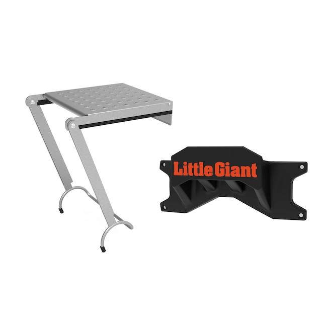 YMMV - Little Giant Ladders Aluminum 18.5 in Platform and Storage Rack ...
