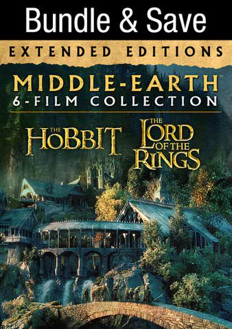 Middle-Earth Extended Editions 6-Film Collection (Digital 4K UHD)