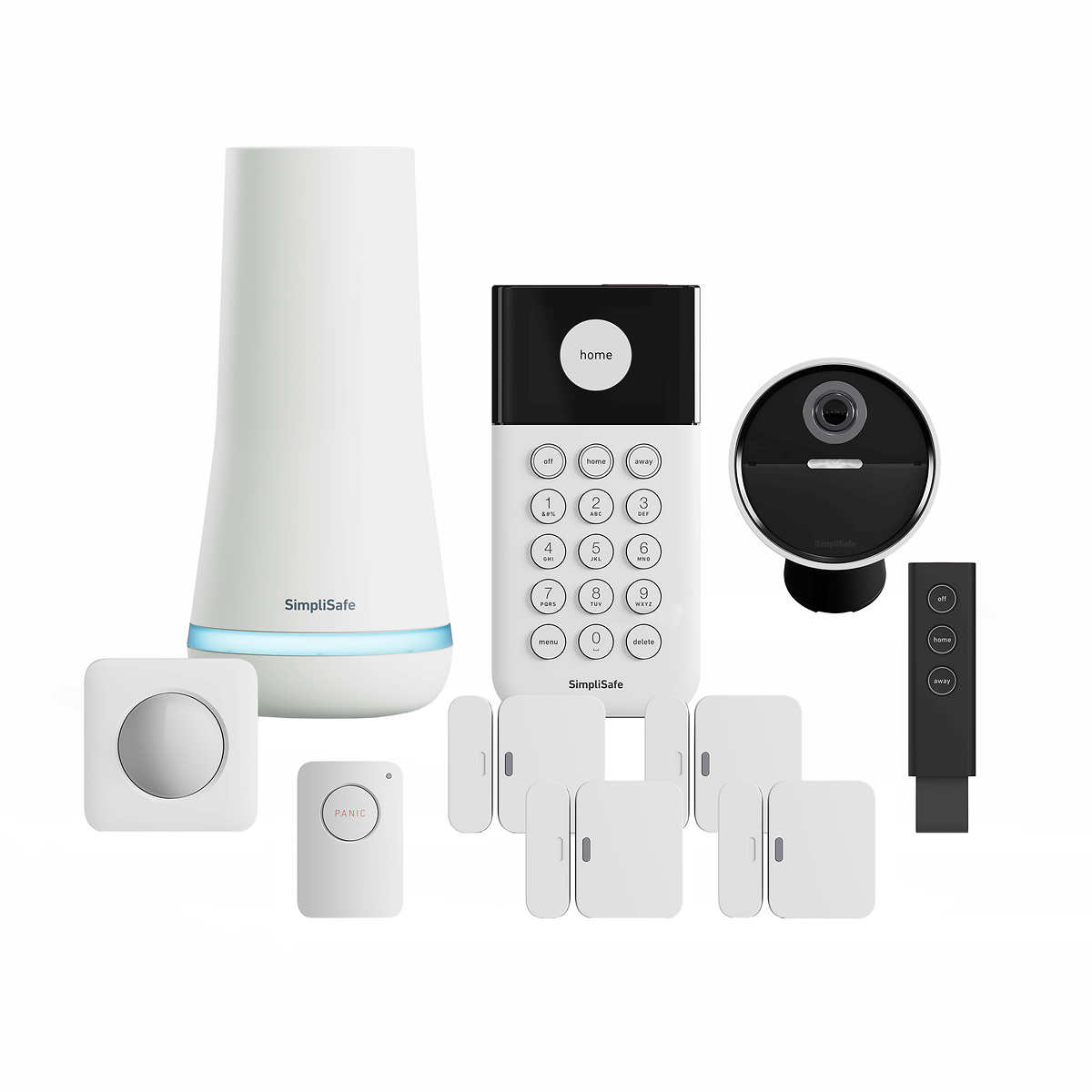 SimpliSafe Home Security Kit, 10-piece - $149.99