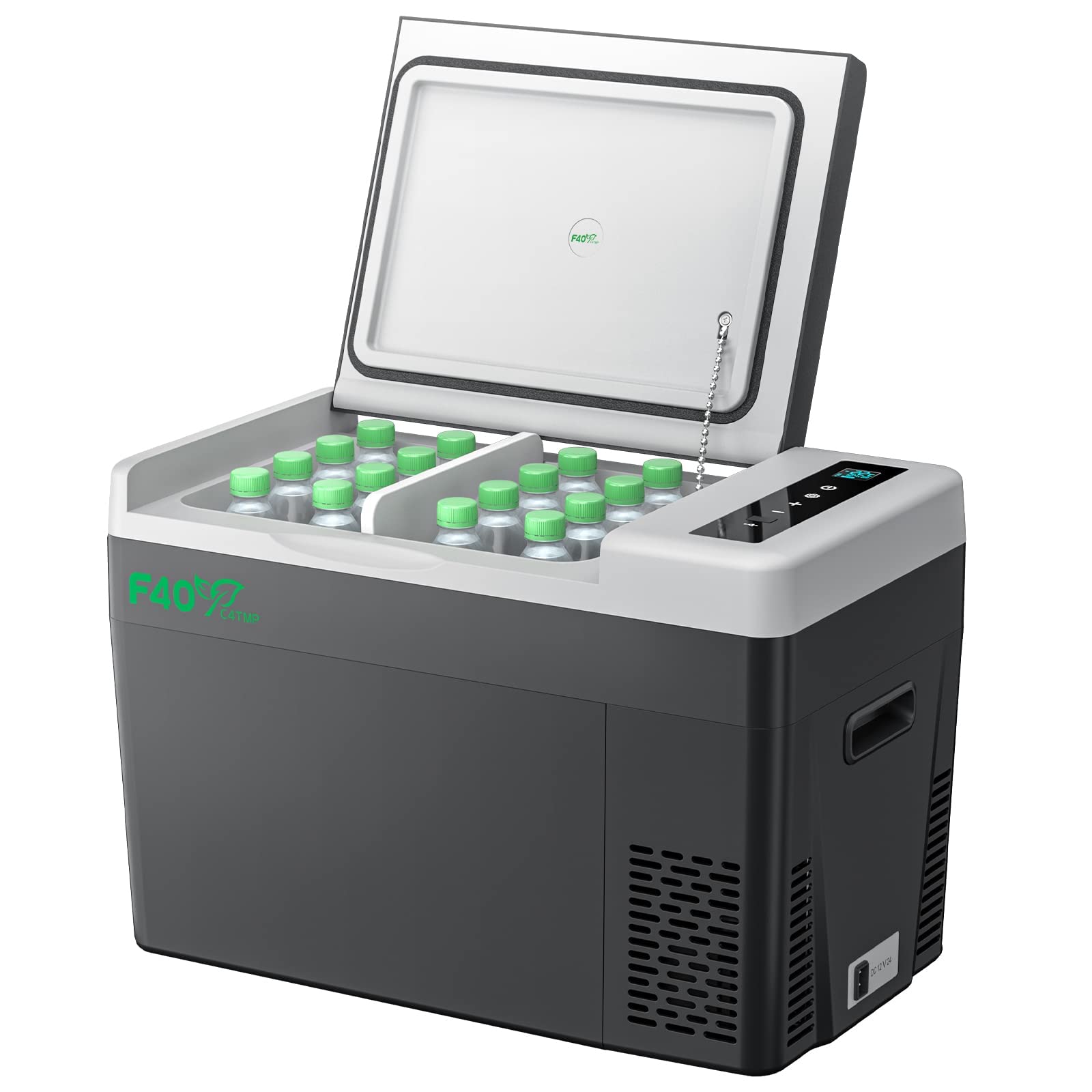 F40C4TMP 30 Quart 12V Portable Refrigerator 12 Volt Car Fridge(-8℉~50 ...