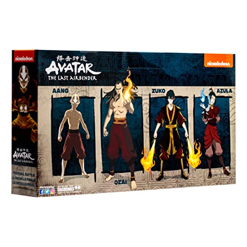 4-Figure 5" McFarlane Toys Avatar The Last Air Bender Final Battle ...