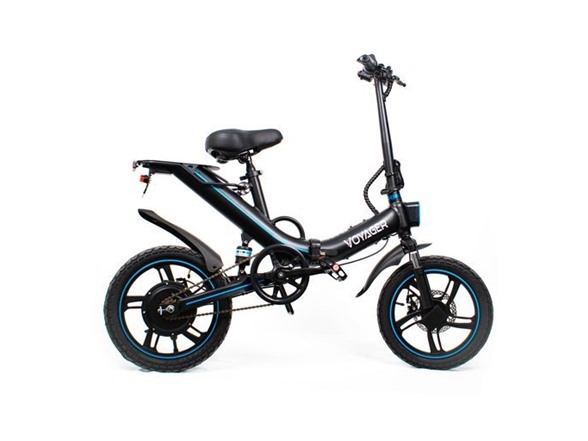 Voyager Radius Pro UL-Certified Foldable Electric Bike (BIKE-4050RP-BLK ...