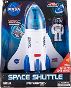 9" Daron NASA Space Adventure Series: Space Shuttle w/ Lights, Sounds ...