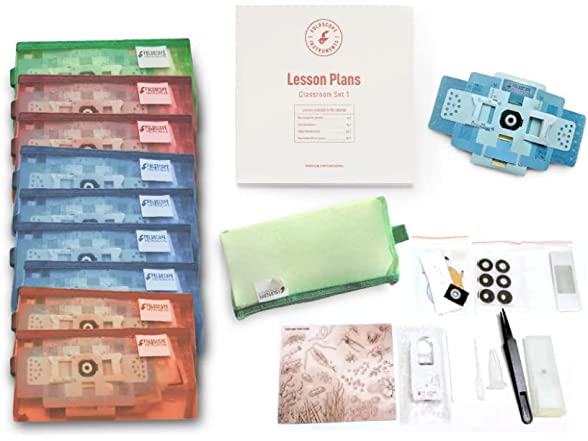 10-Pack Foldscope Assembled Paper Microscopes w/ Lesson Plan $37.79 ($3 ...