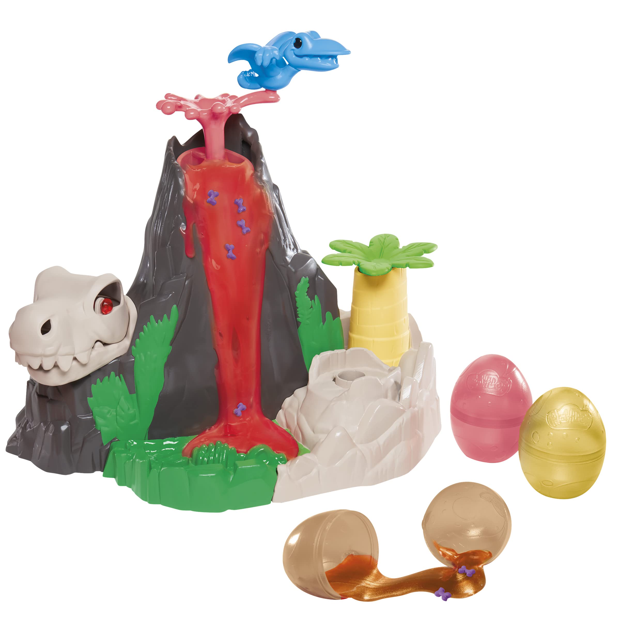 Play-Doh Slime Dino Crew Lava Bones Island Volcano Playset $6.66 + Free ...