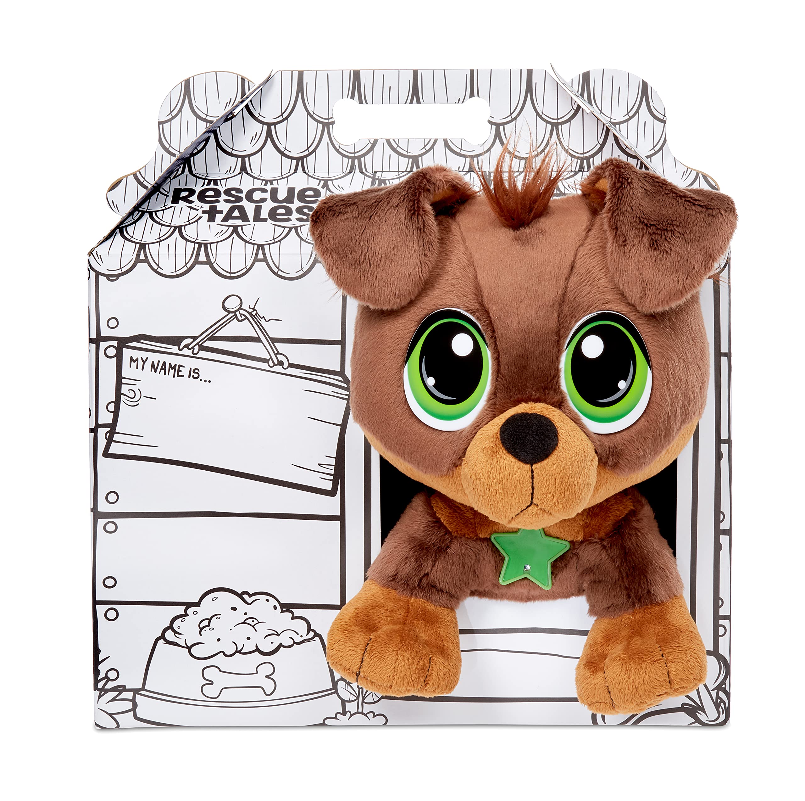 Little Tikes Rescue Tales Adoptable Pet Rottweiler Interactive Plush ...