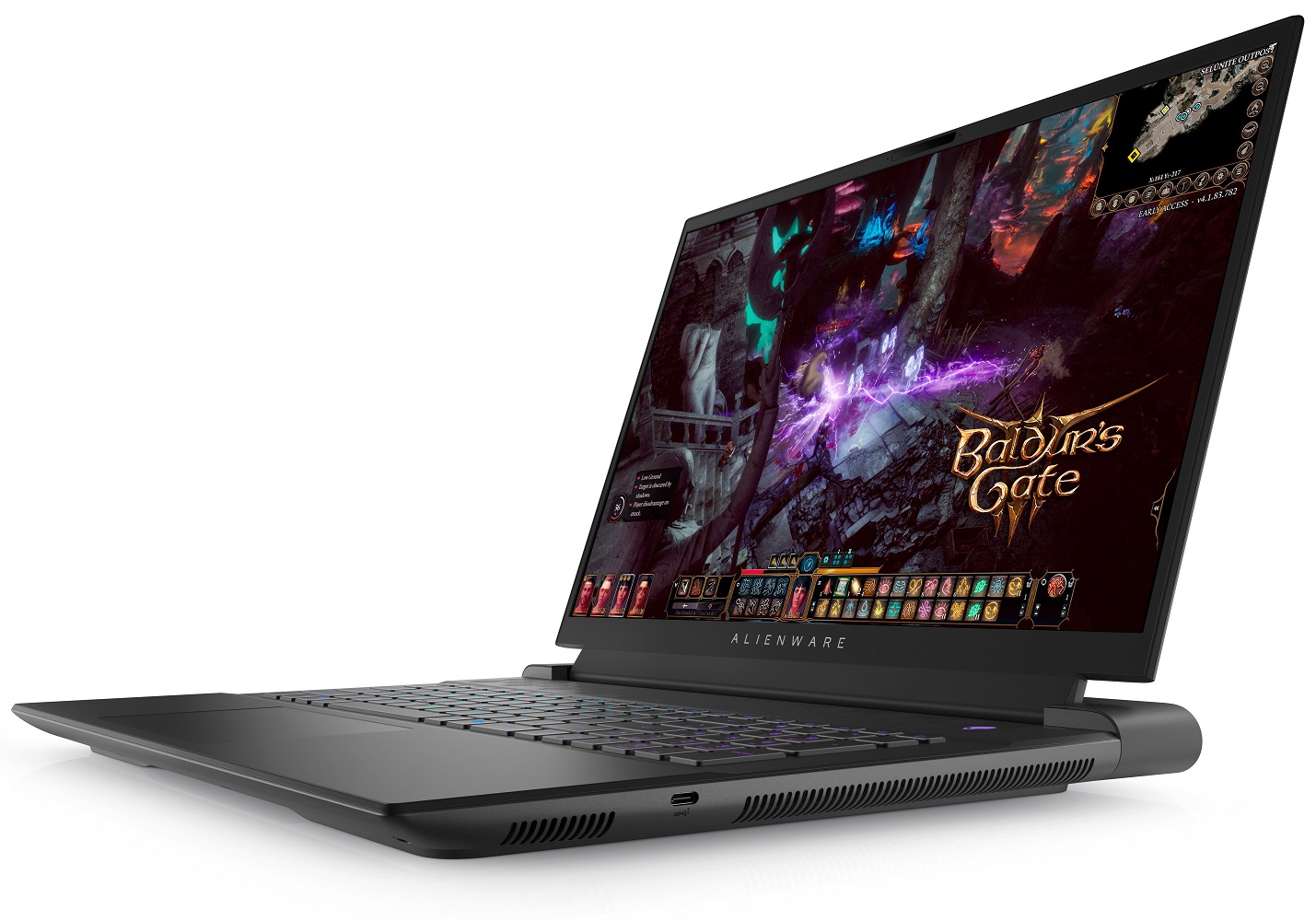 Dell Alienware m18: 18" FHD+ 480Hz, i9-13900HX, RTX 4080, 32GB DDR5 ...