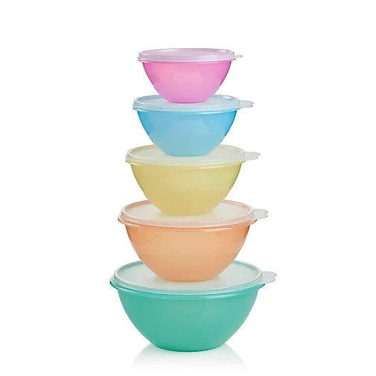 TUPPERWARE® Wonderlier 5-Piece All-Purpose Bowls Set with Lids $29.99