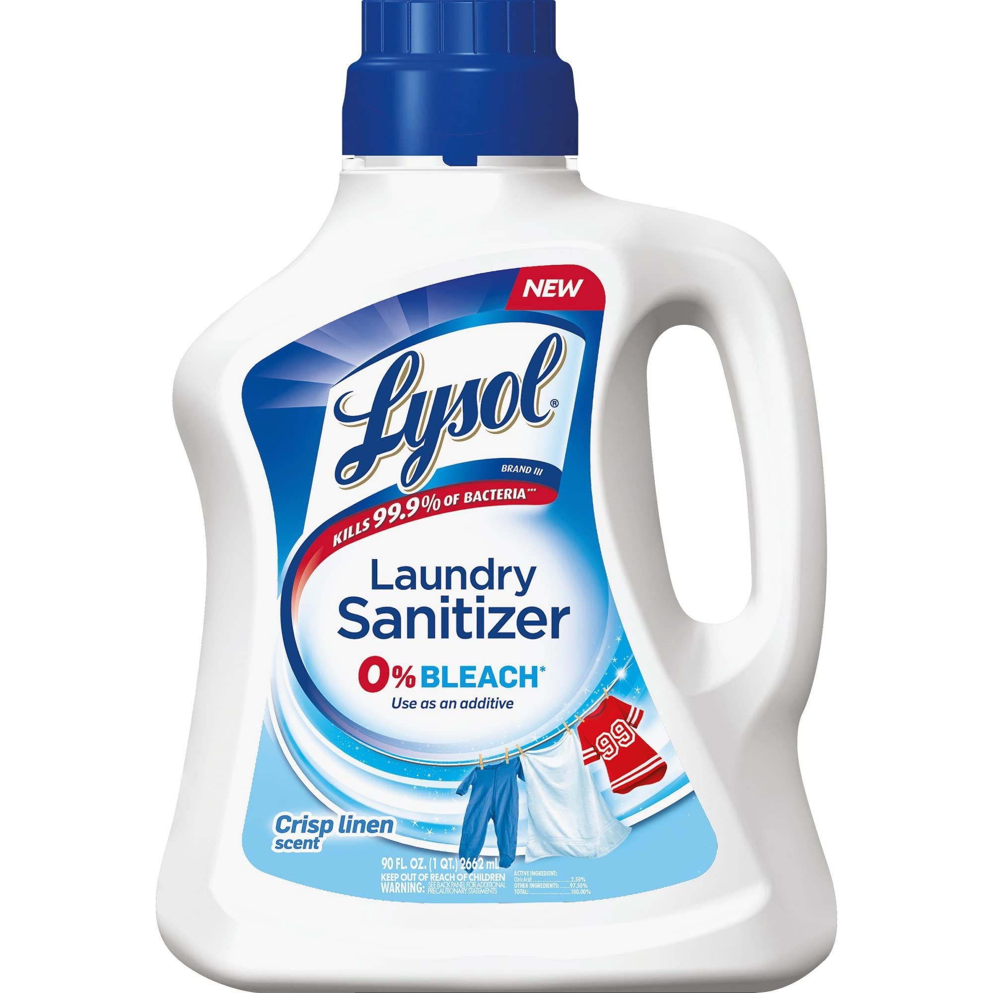 Lysol Laundry Sanitizer Additive Bacteria Causing Laundry Odor