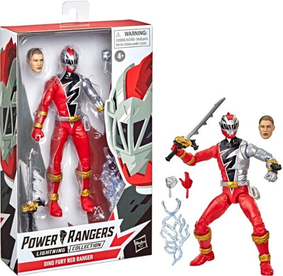 6'' Power Rangers Lighting Collection Action Figures w/ Accessories ...