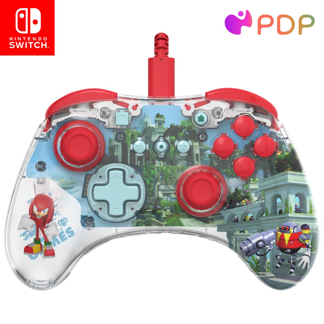 PDP Realmz Nintendo Switch Wired Pro Controllers (Sega Sonic ...