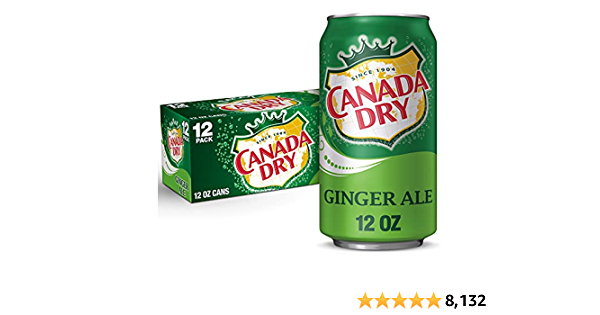 12 Pack Canada Dry Ginger Ale Soda, 12 fl oz - $4.73