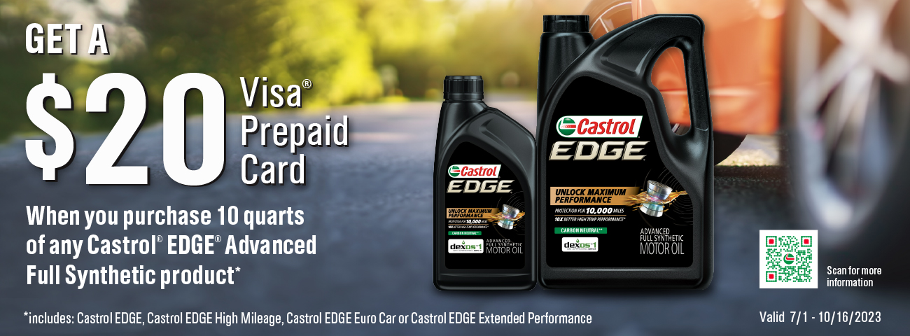 2023 Castrol Edge Oil Promotion: Purchase 10x 1-Quart or 2x 5-Quart ...