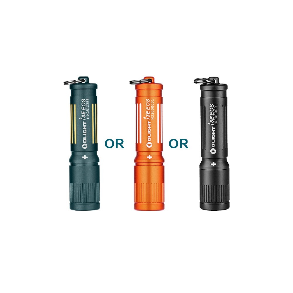 Olight i3E EOS 90 Lumens LED Flashlight (Random Color)