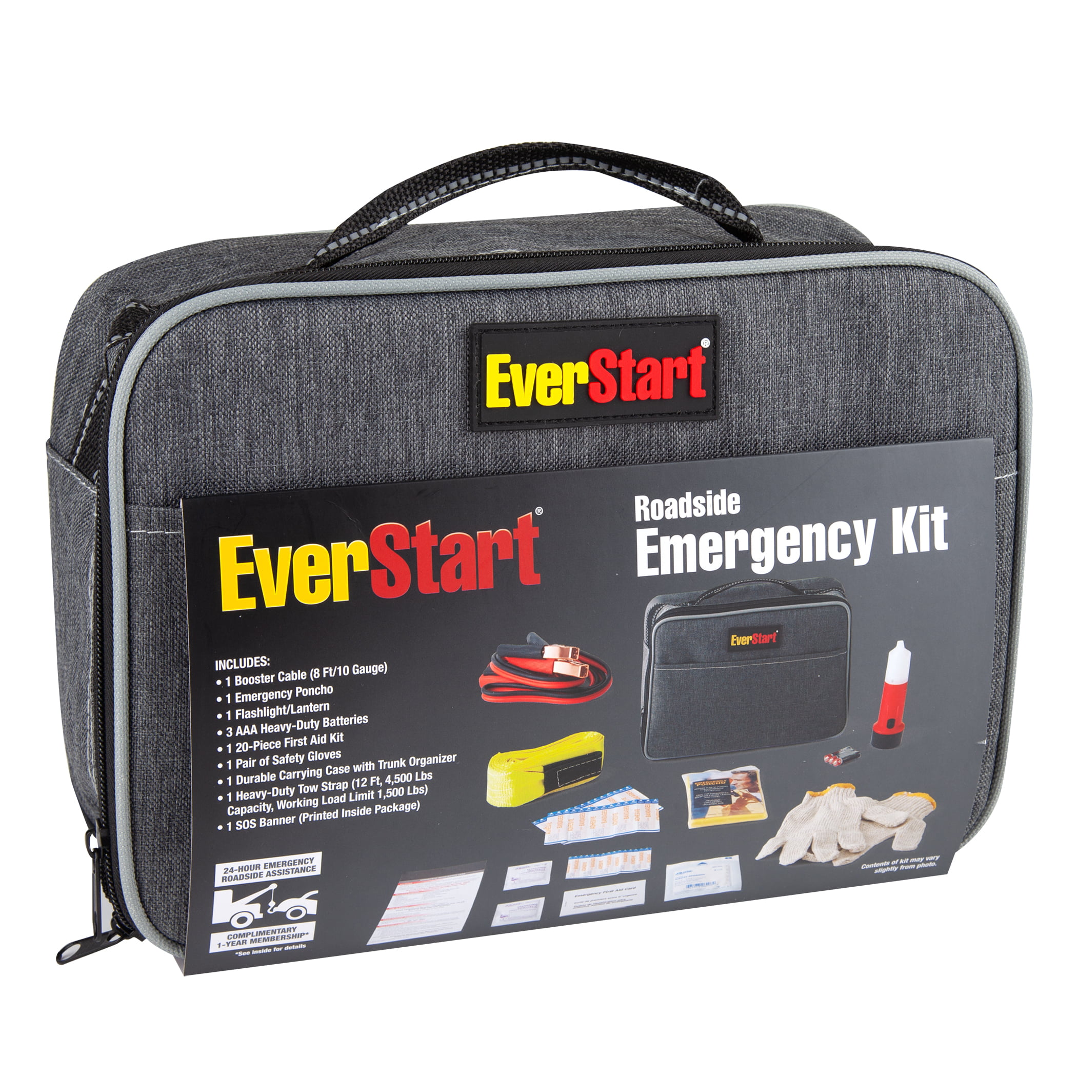 EverStart Travel Pro Safety Kit, Emergency, Roadside Assistance ...
