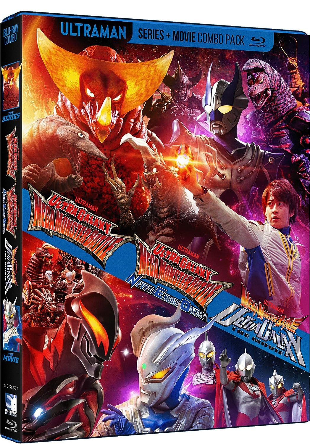 Ultra Galaxy Mega Monster Battle - Series + Movie [Blu-ray] $10.99