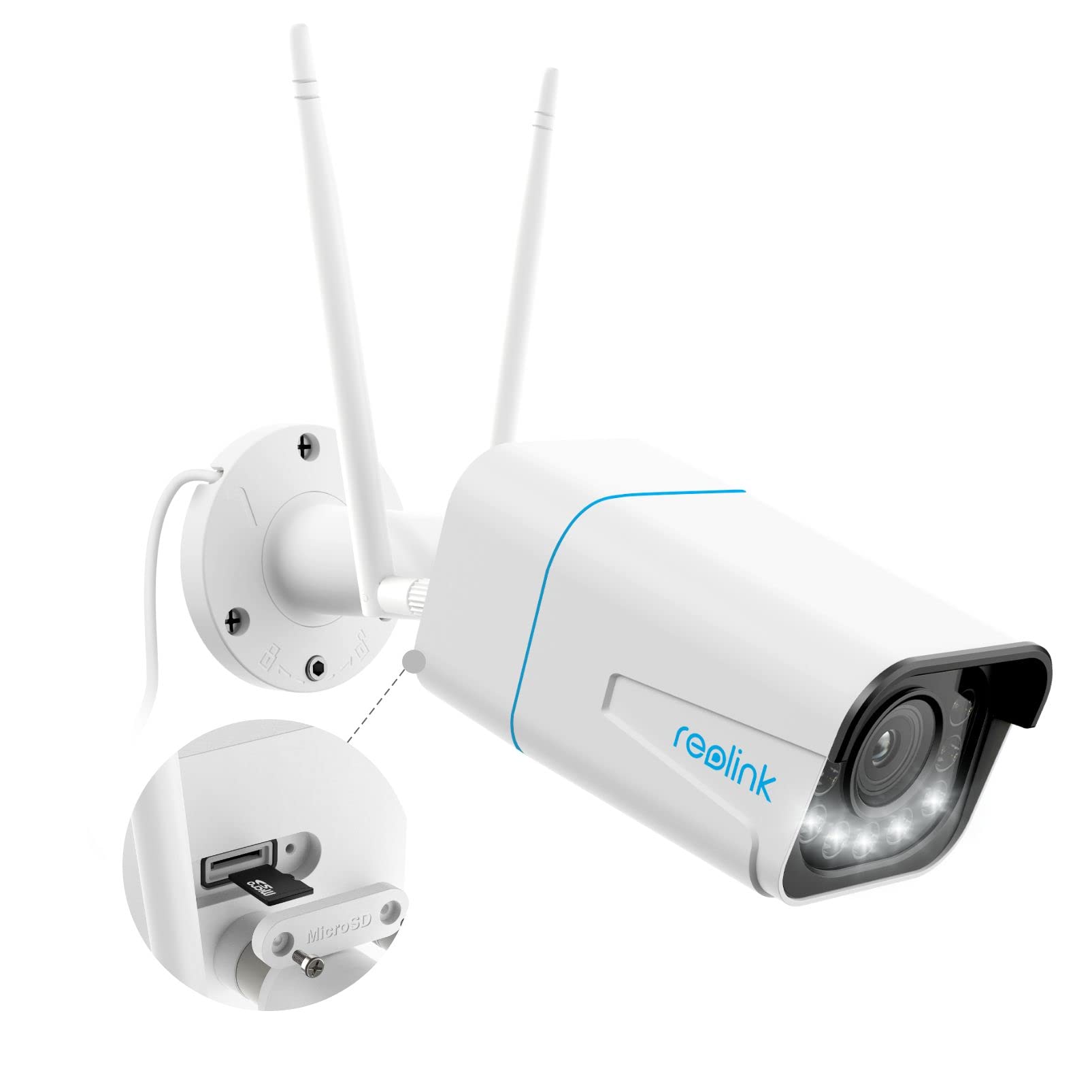 Reolink 5MP Security Camera w/ 5X Optical Zoom, Spotlights & Color ...