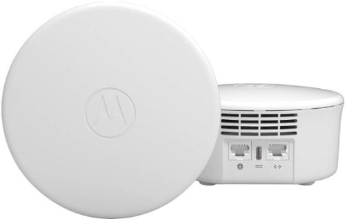Motorola - AX1800 Mesh WiFi Router/Extender - 1 pack - White $84.99 ...