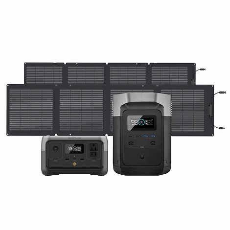 Costco Members: [Exclusive Bundle] EcoFlow DELTA and RIVER 2 Solar ...