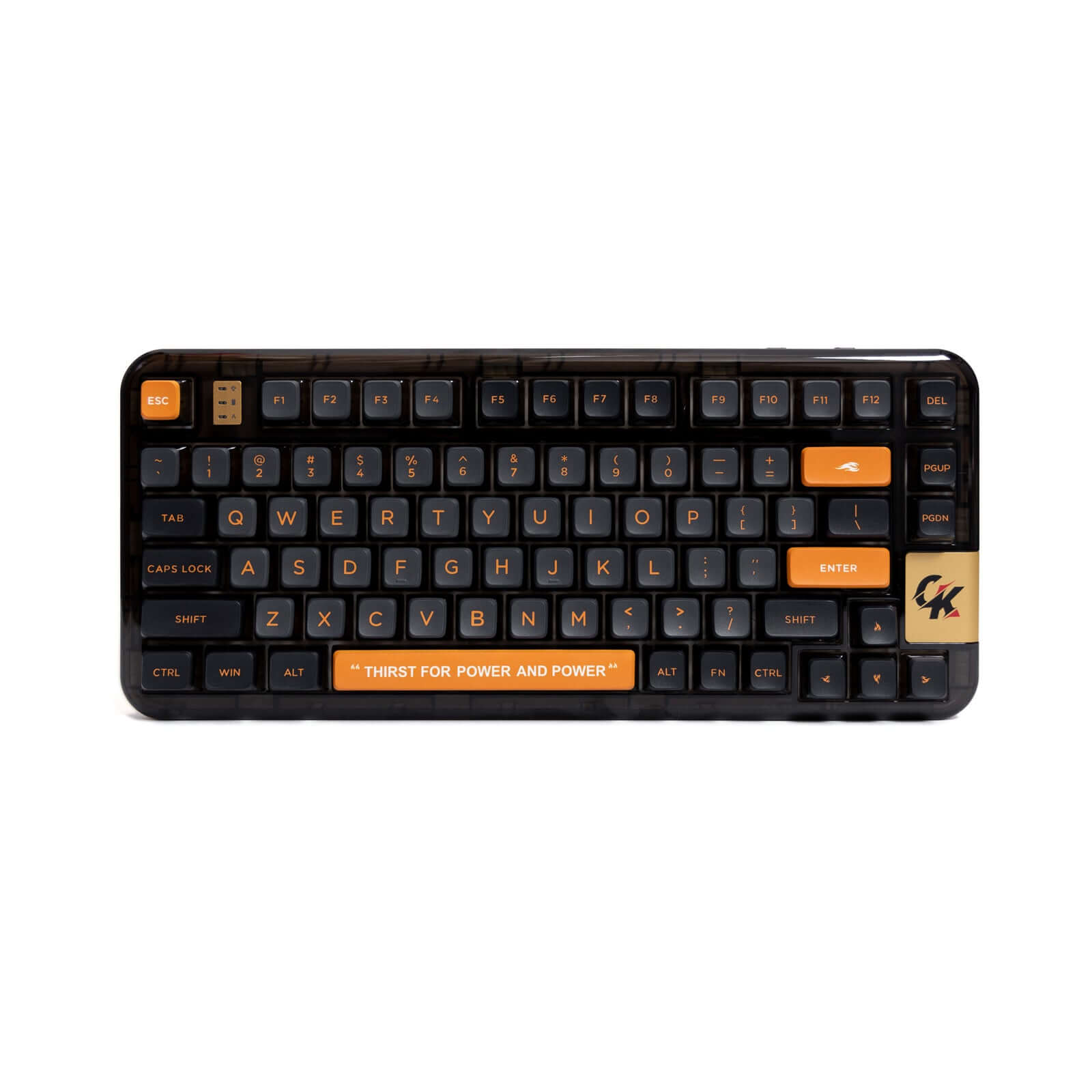 GamaKay GK75 75% Mechanical Keyboard with Gateron Yellow Switches, KSA ...