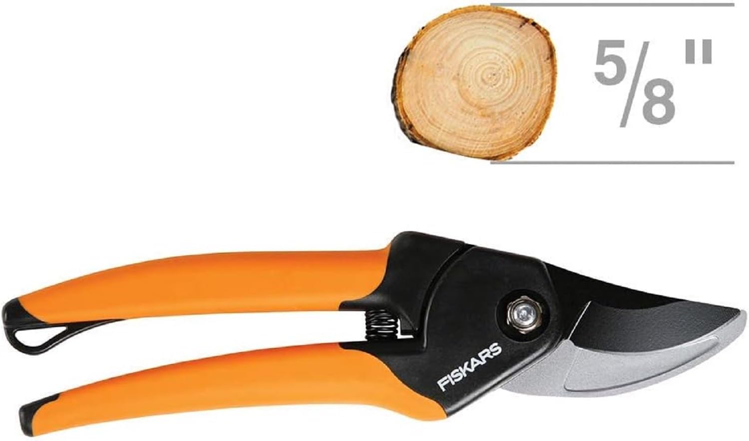 Fiskars 379451-1002 SoftGrip Pruner, Orange $9.97 @ Amazon