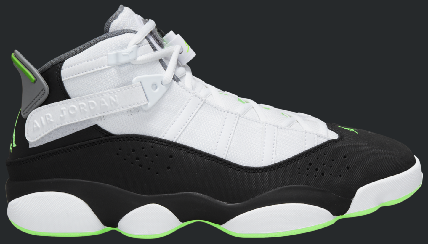 Jordan 6 Rings - White/Green/Black - $99.99