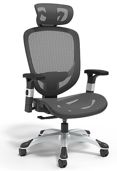 Union & Scale FlexFit Hyken Mesh Task Chair (Black)