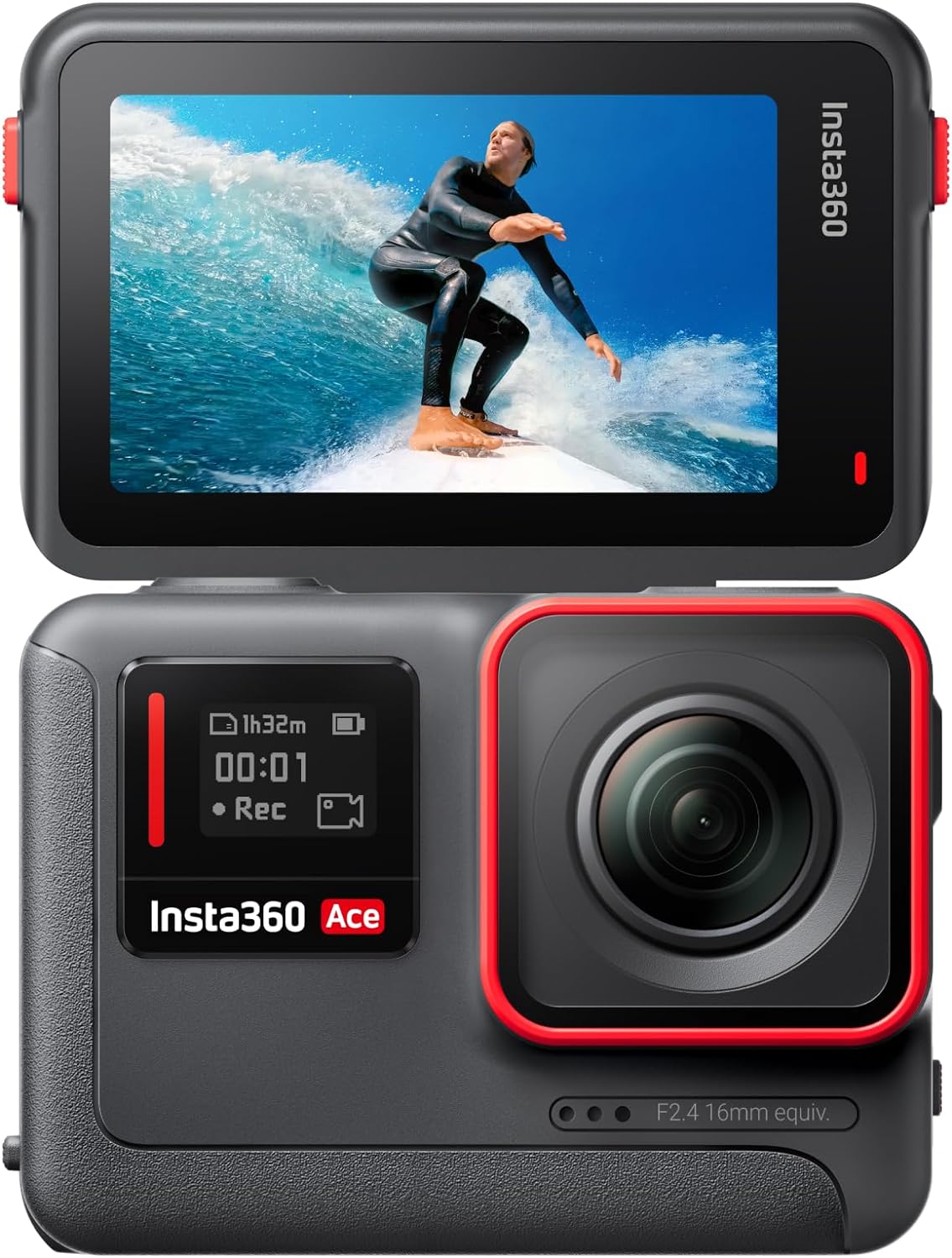 Insta360 Ace 4K120fps Waterproof Action Camera + 2-in-1 Selfie Stick ...