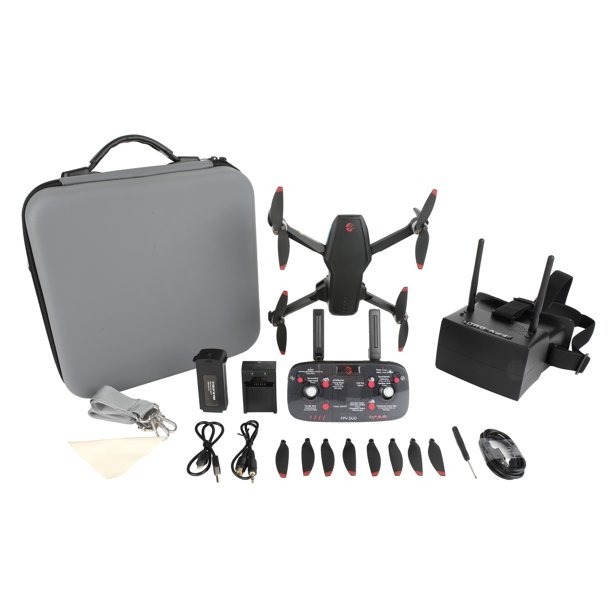 Vivitar VTI FPV Duo Camera Racing Drone w/ Flight Immersive Goggles ...