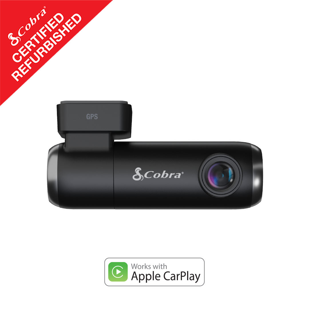 Cobra Smart Dash Cam SC 100: 1080P HD, WiFi, GPS, 8GB SD Card ...