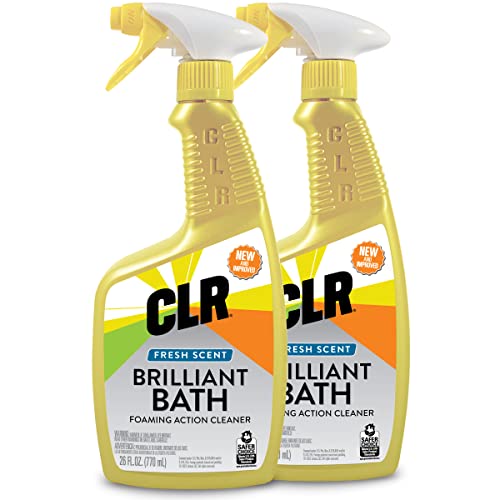 2-Pack 26-Oz CLR Brilliant Bath Foaming Bathroom Cleaner Spray (Fresh ...
